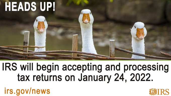 2022 Tax Season And 2021 Tax Forms